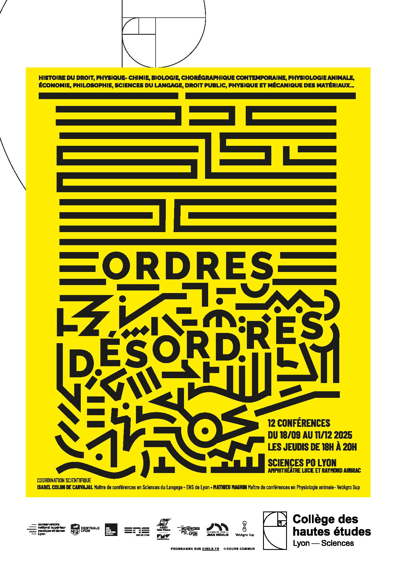 Cours commun 2025 : « Ordre(s) - Désordre(s) » - Collège des hautes ...